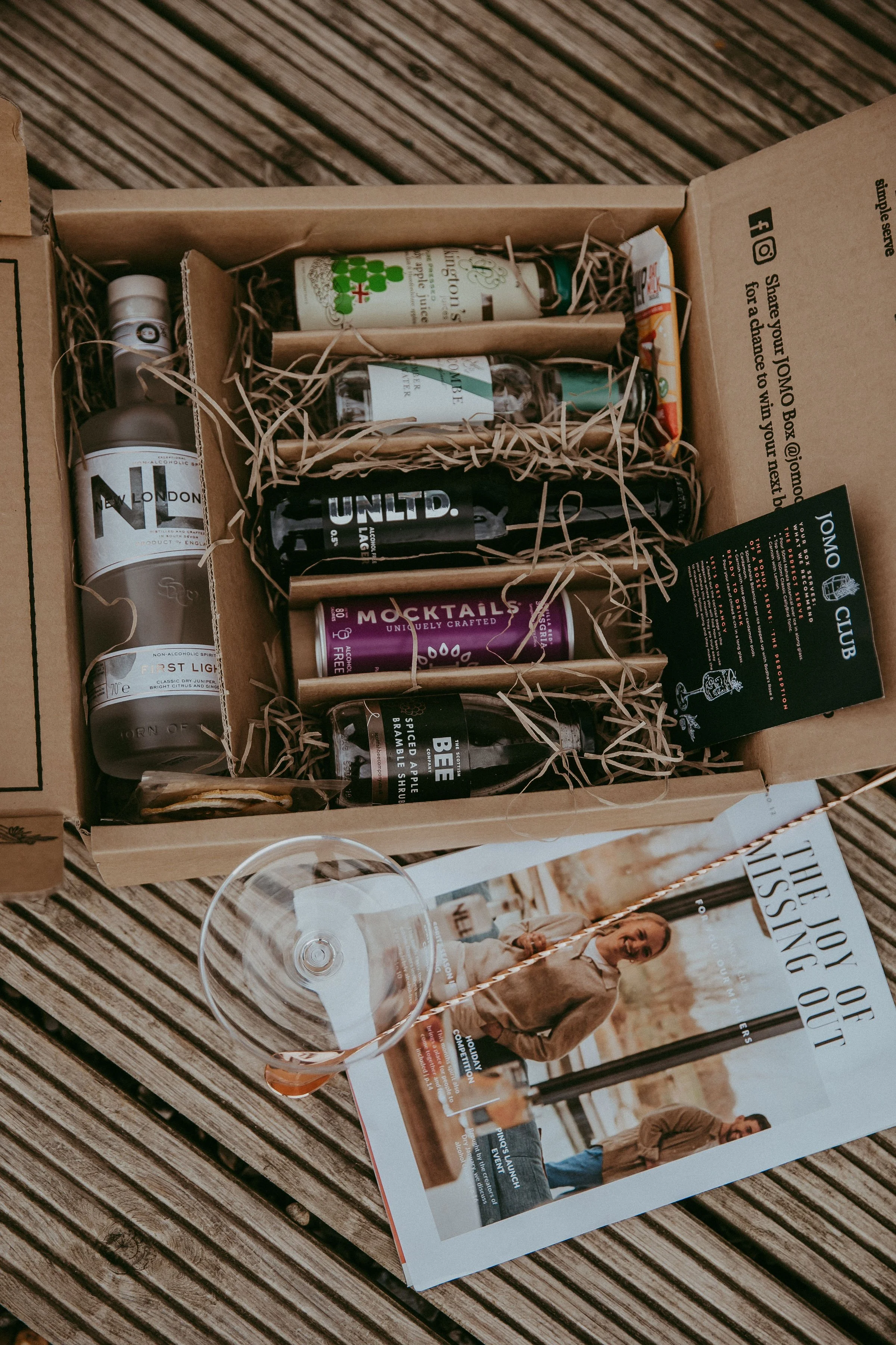 JOMO Club | Alcohol Free Spirit Subscription Box