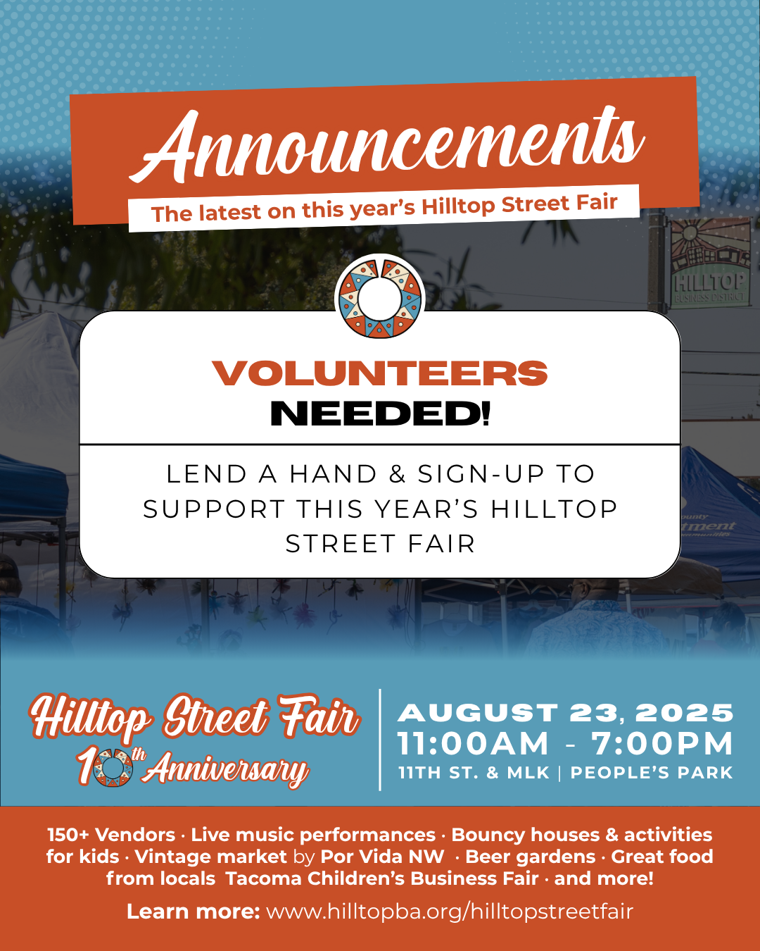 Hilltop Street Fair — Hilltop Business Association