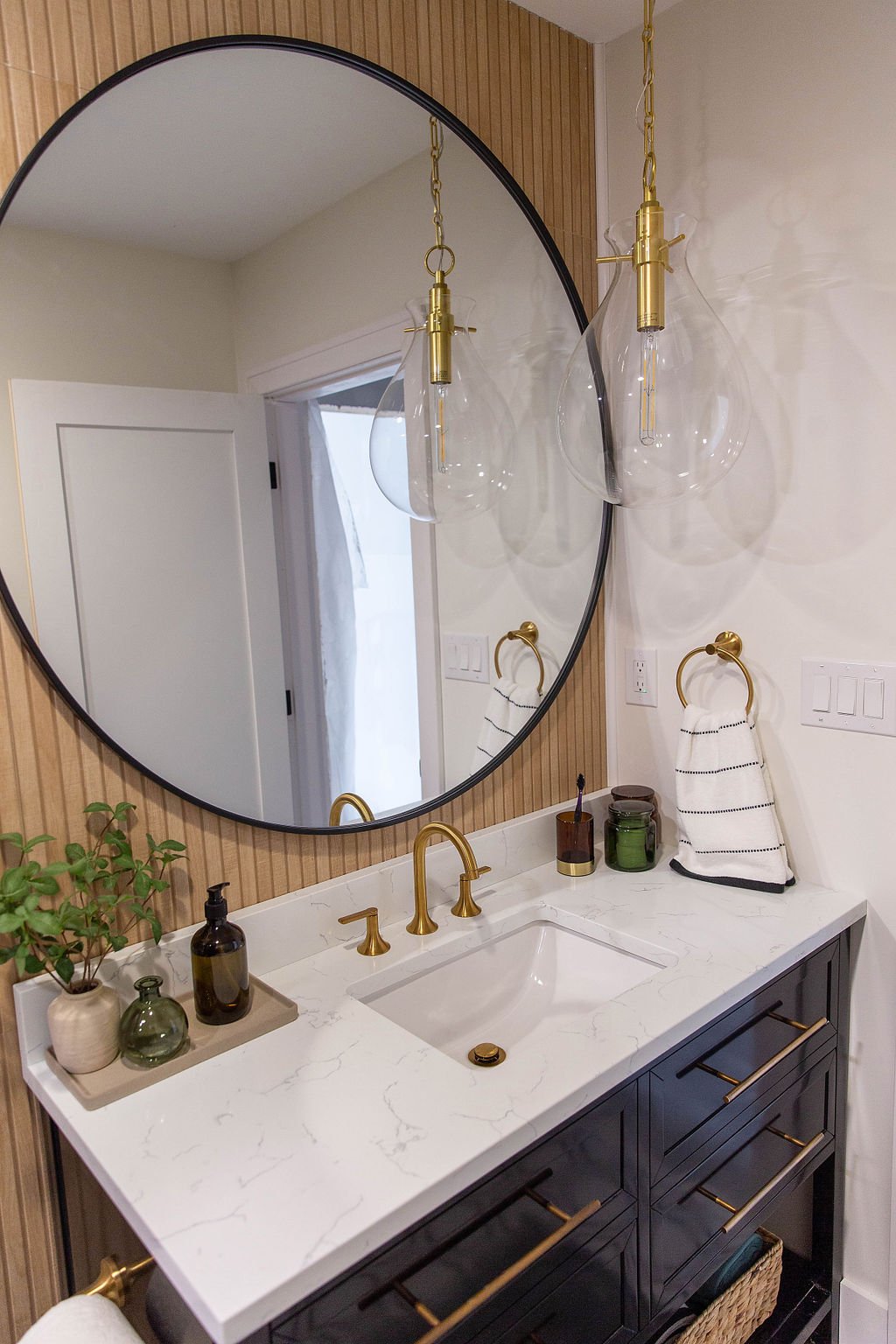 Modern Guest Bathroom DIY Style — NY2Nash