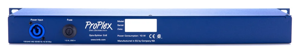 ProPlex Opto-Splitter 2x8 RackMount — ProPlex