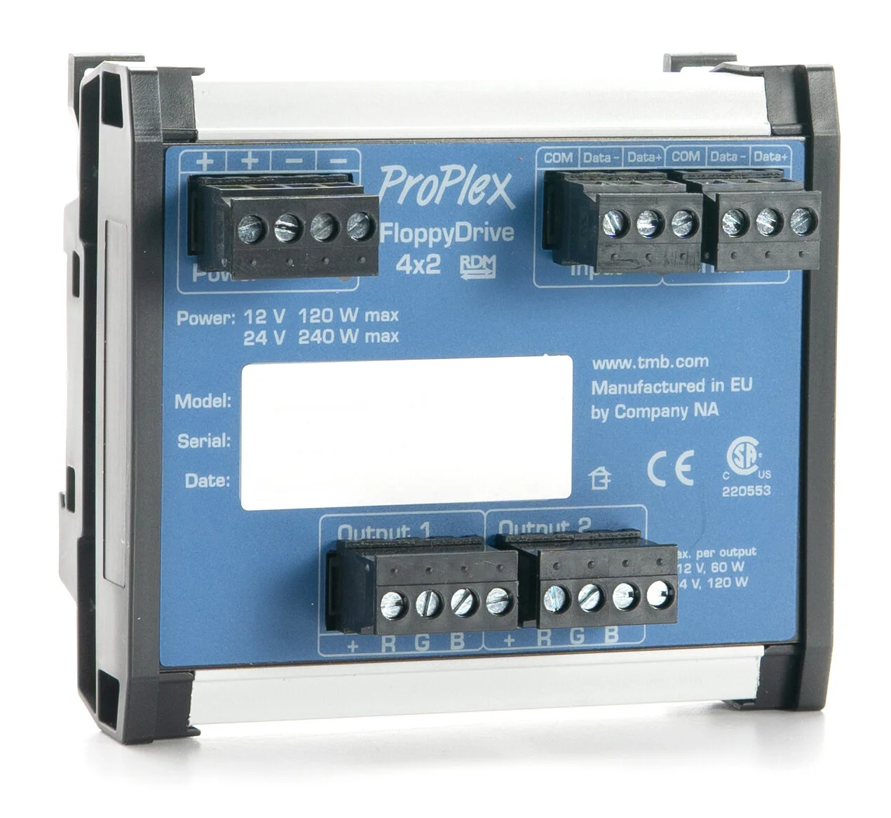 ProPlex FloppyDrive DIN Rail Mount — ProPlex