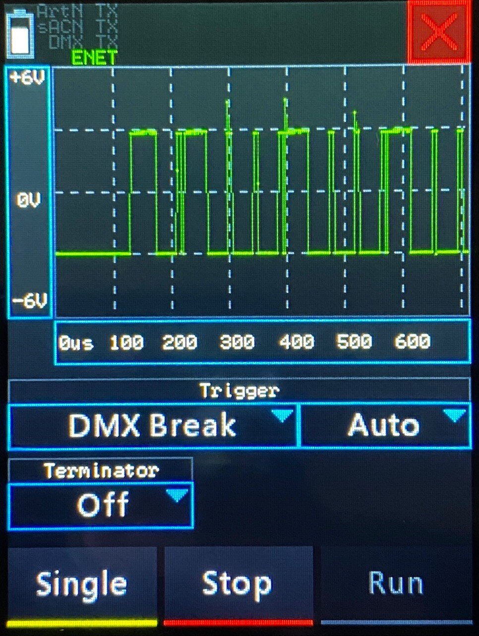 ProPlex IQ Tester LV Ethernet DMX Tester — ProPlex