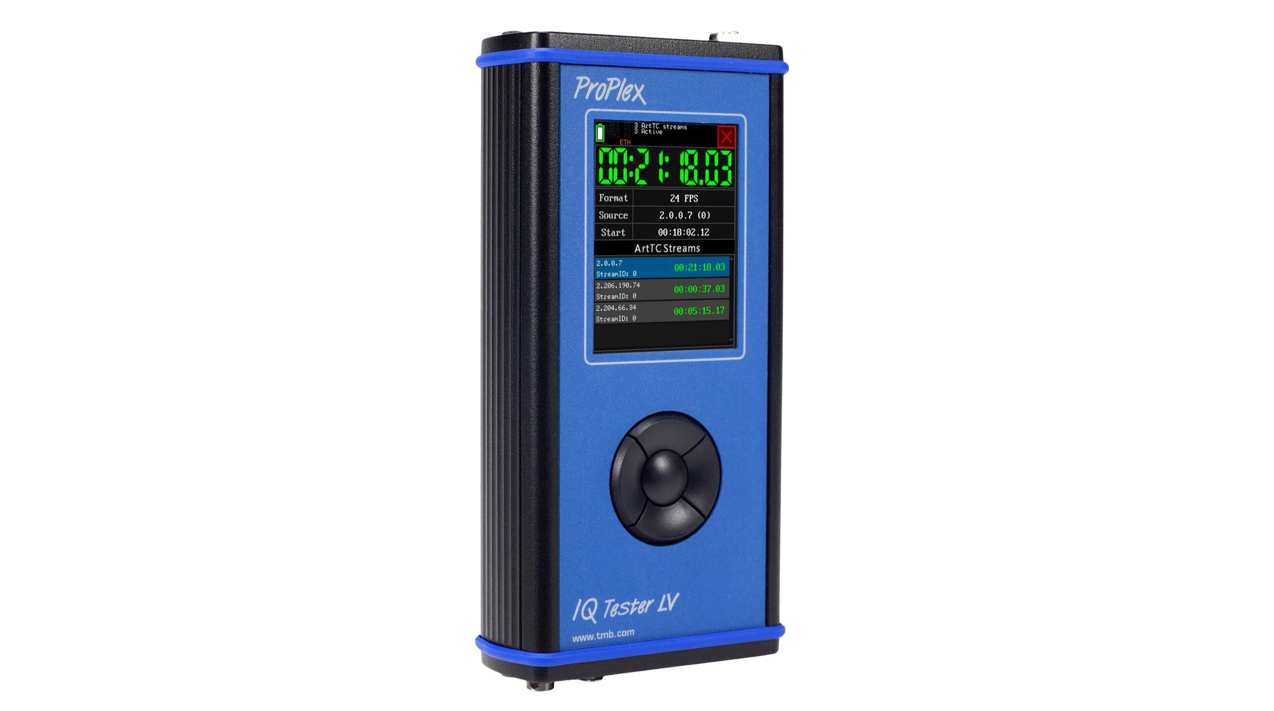 ProPlex IQ Tester LV Ethernet DMX Tester — ProPlex