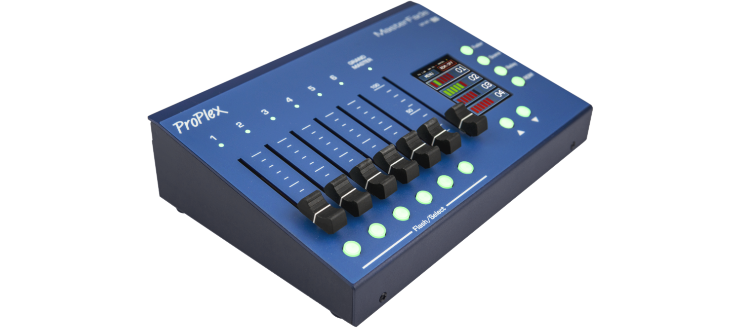 ProPlex MasterFade Lighting Console with RDM — ProPlex