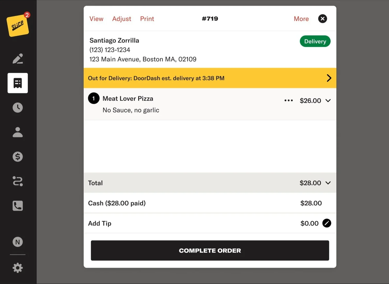 Slice — Slice Delivery