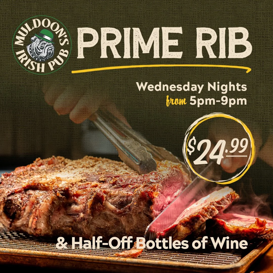 Menus — Muldoons Irish Pub