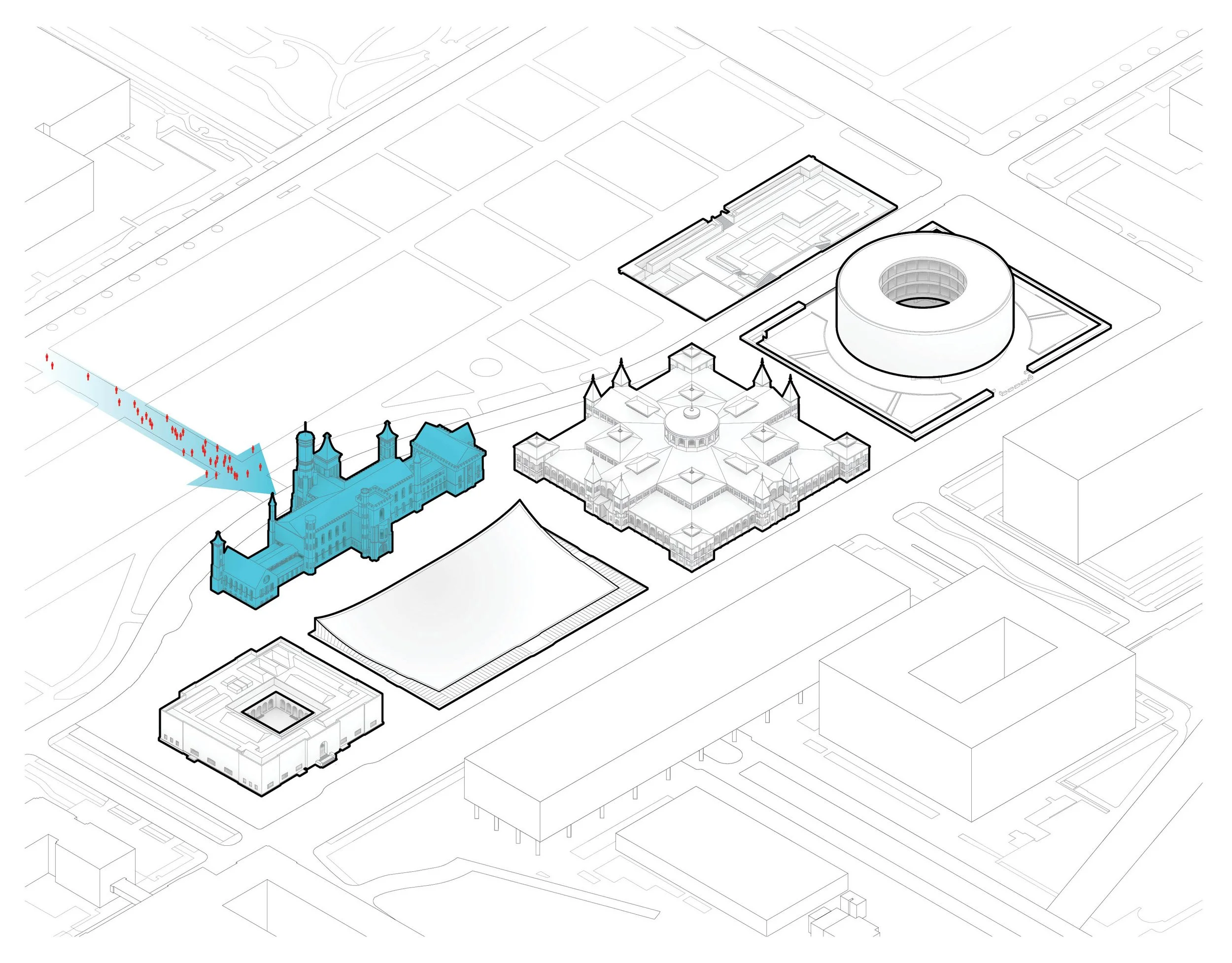 Smithsonian South Campus Masterplan — Surfacedesign, Inc.