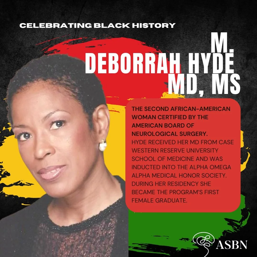 Dr. M. Deborrah Hyde: Breaking Barriers in Neurosurgery — American ...