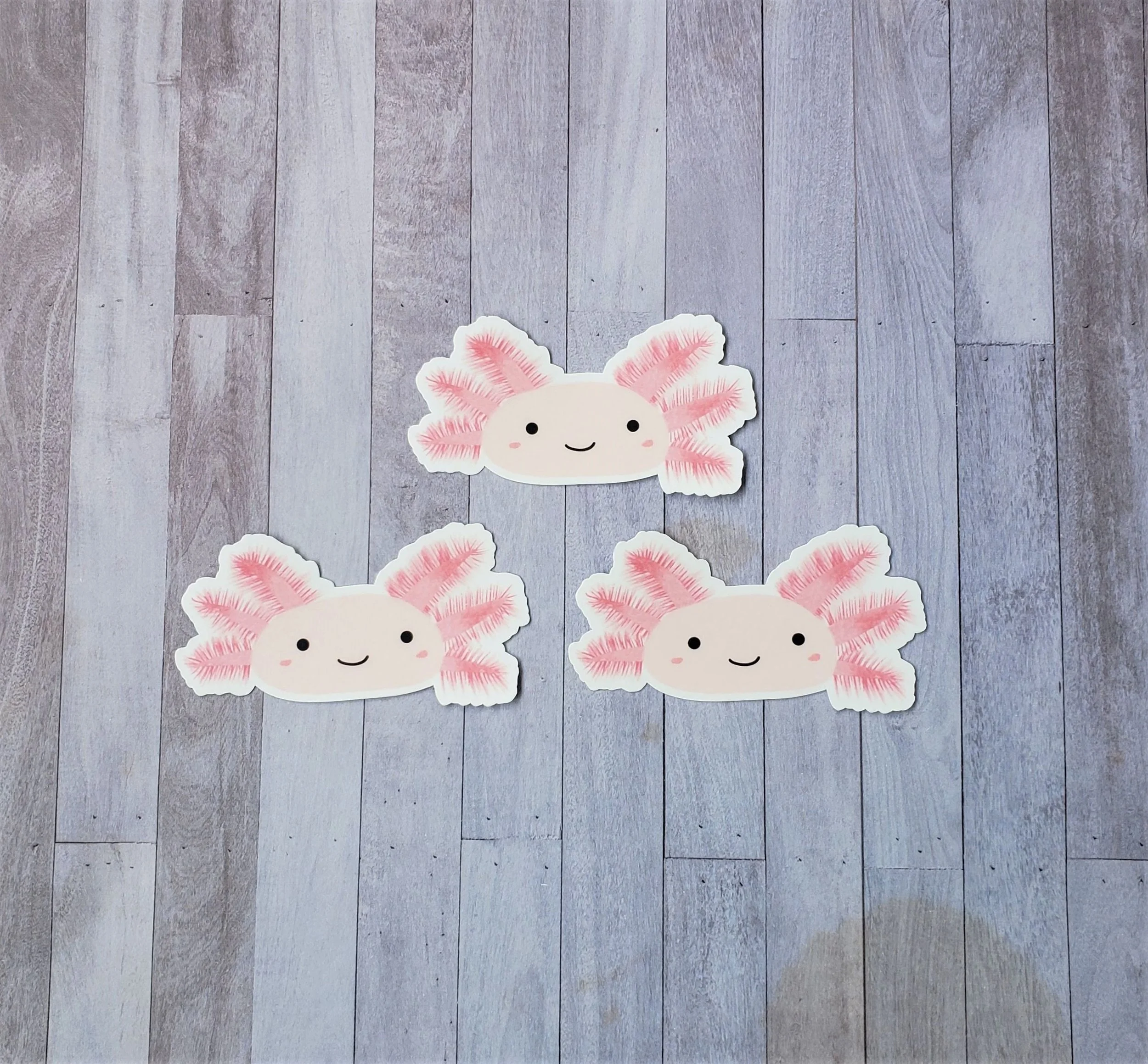 Axolotl Sticker — Paper Daisy Press