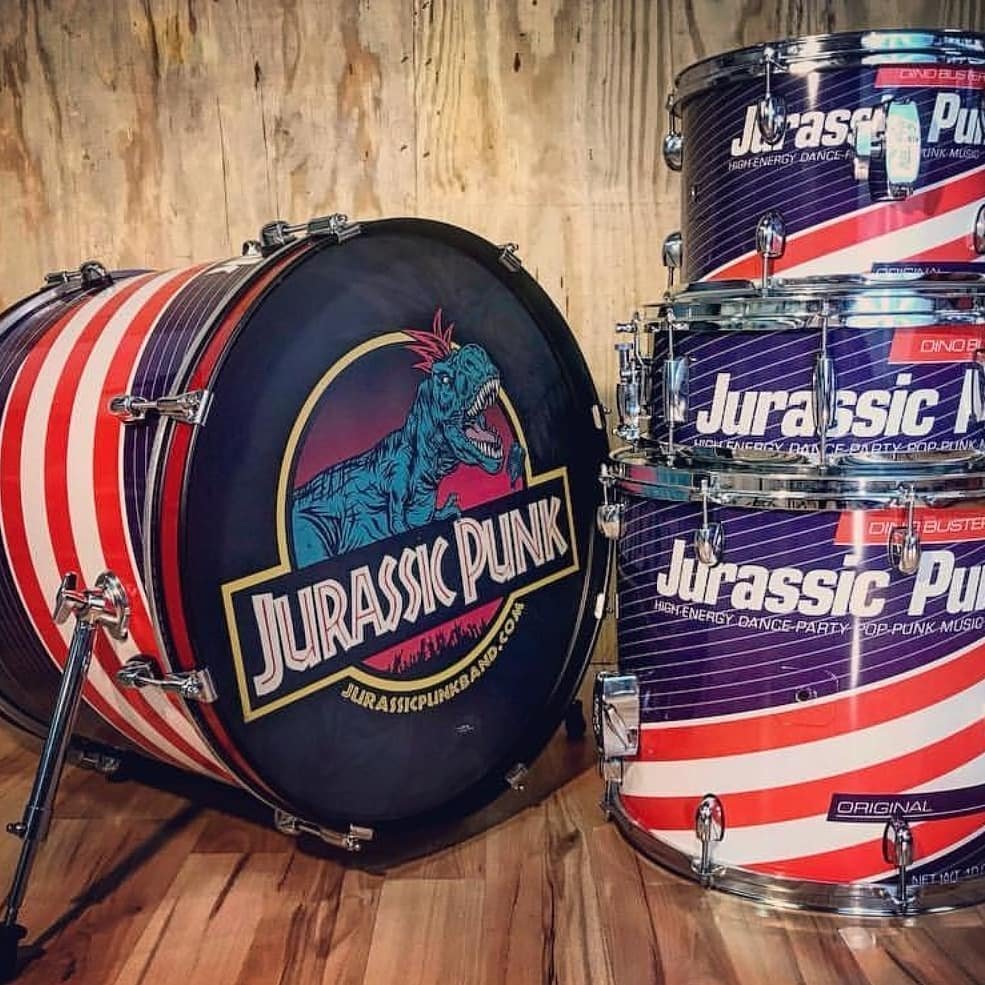 Drum Wraps | Transform Your Drums! — Woodshed Stage Art