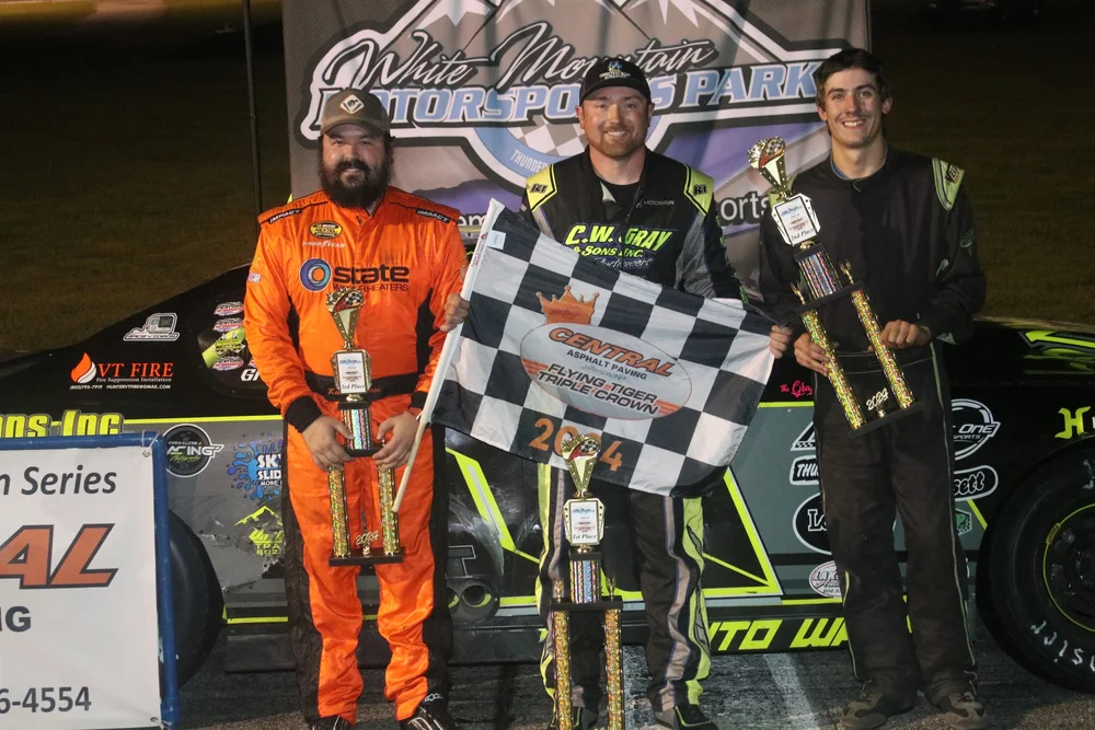 Brandon Gray Sweeps Central Asphalt Paving Triple Crown at White ...