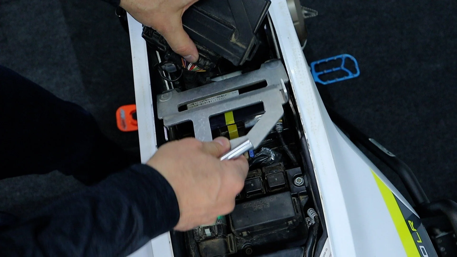 SAE Battery Connector Install — Dual Sport Garage | Adventure ...