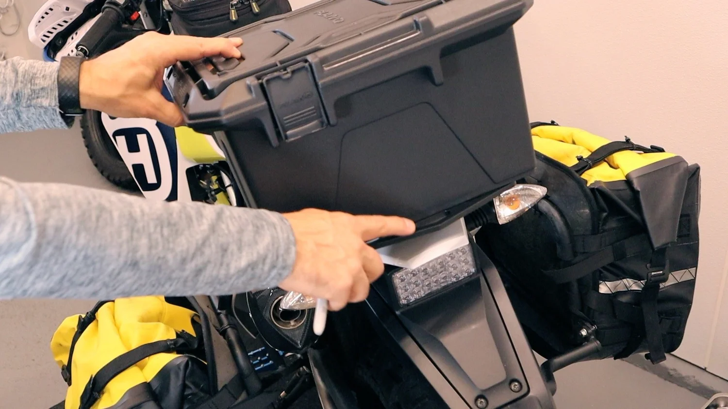 $30 DIY Top Case — Dual Sport Garage | Adventure Motorcycle Info Advice ...