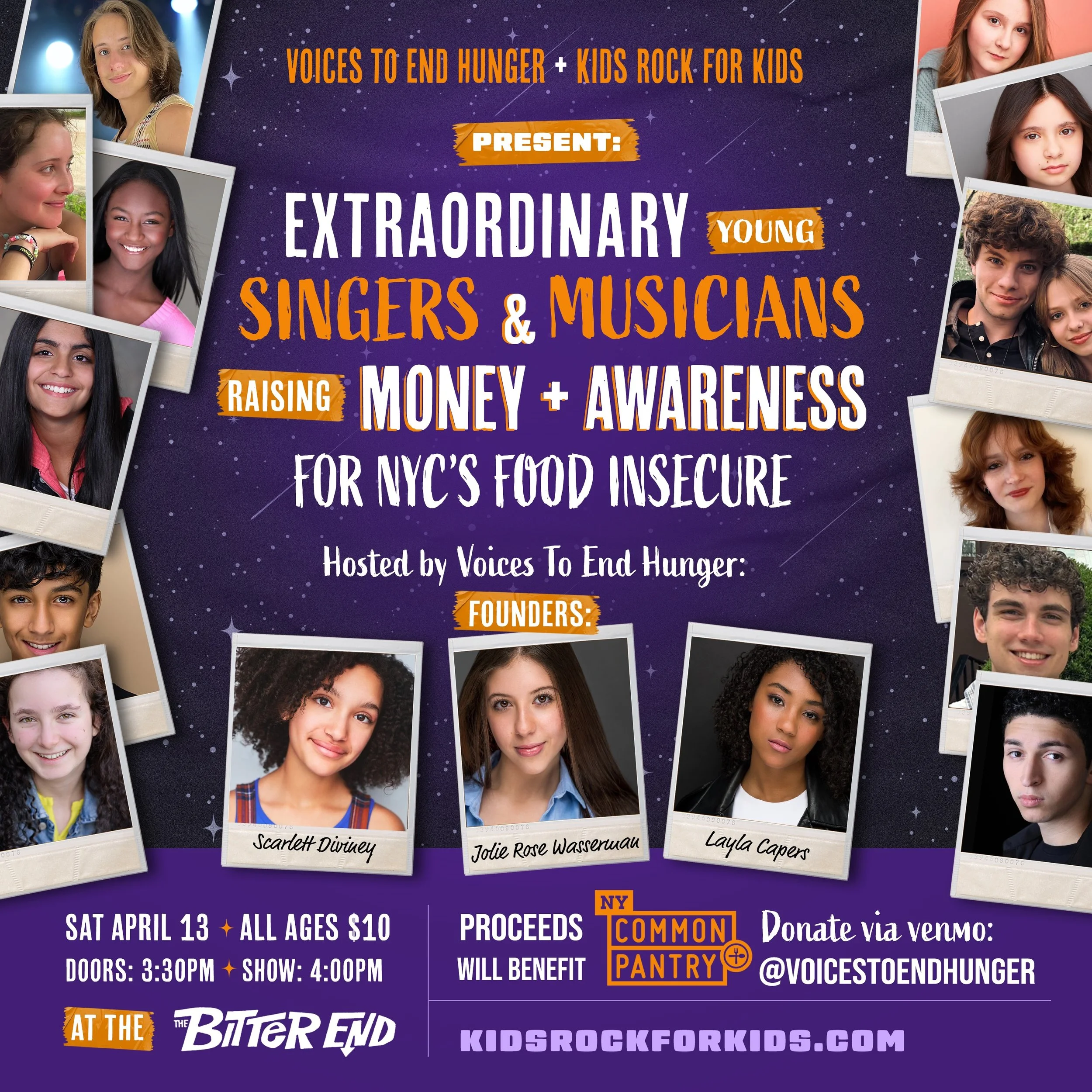 SHOWS — Kids Rock For Kids