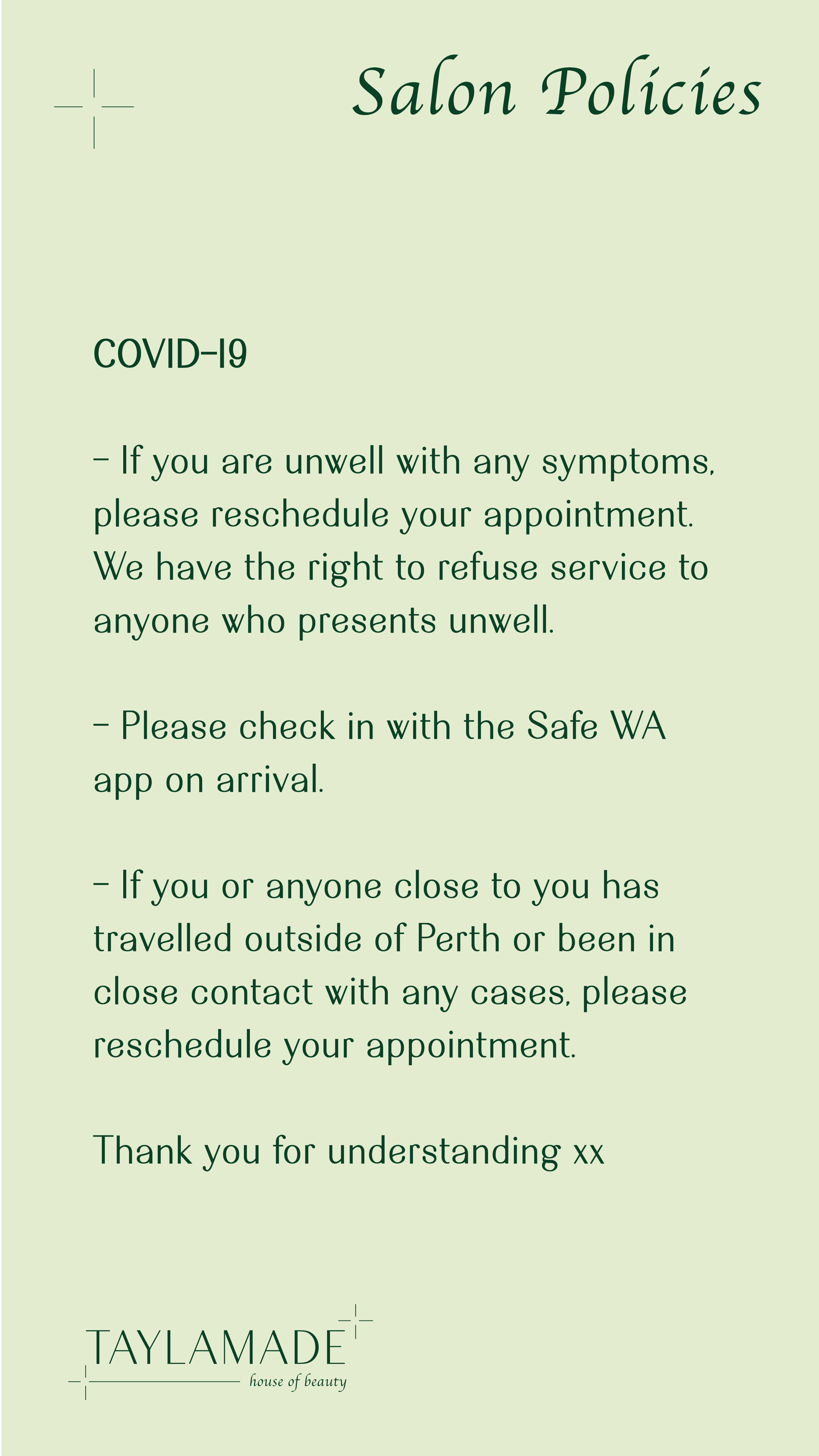 Tayla Made / House of Beauty — Revolution Lane