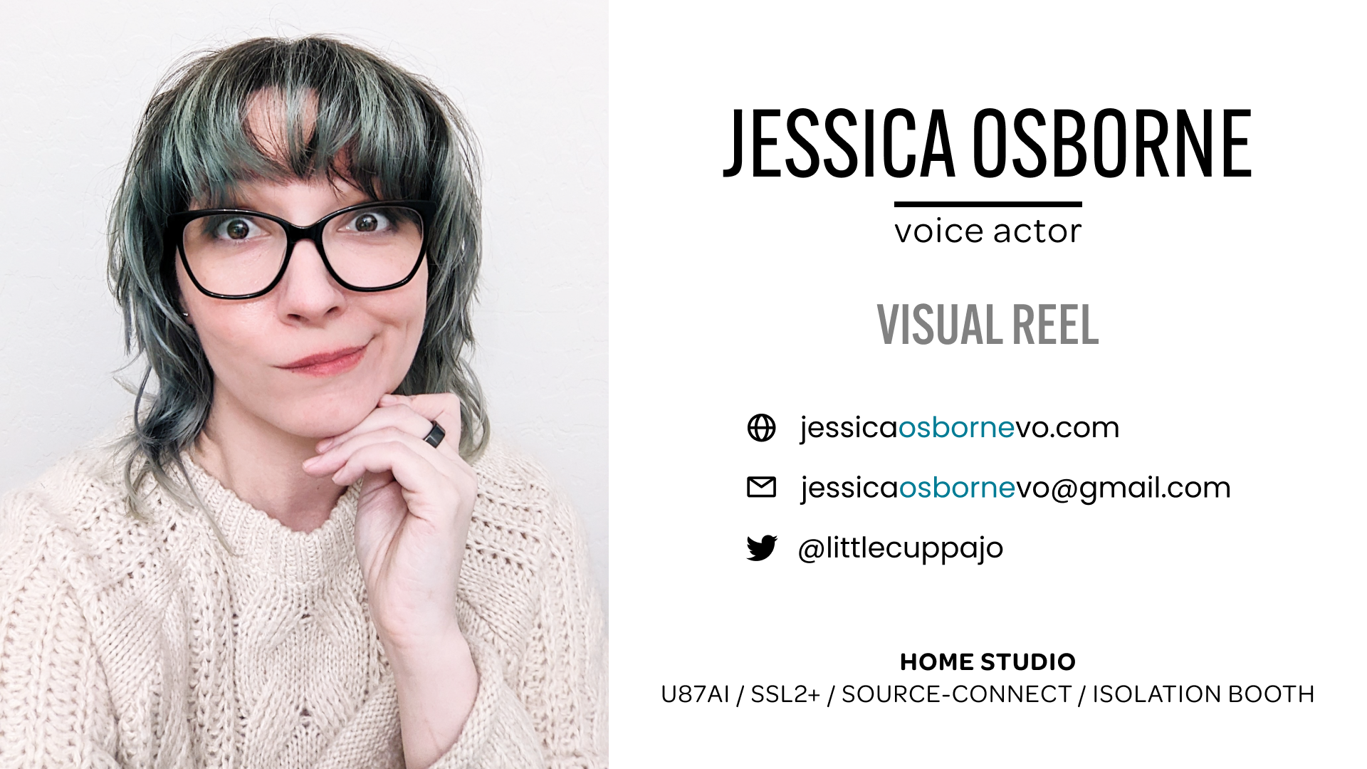Jessica Osborne - Voice Actor for Video Games & Commercial VO