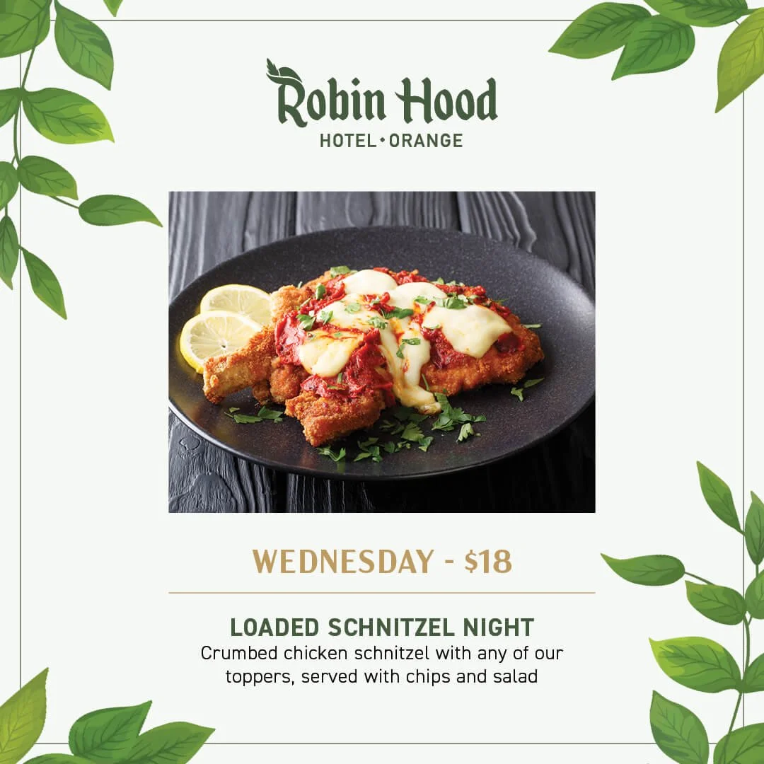 Whats On — Robin Hood Hotel - Orange, NSW