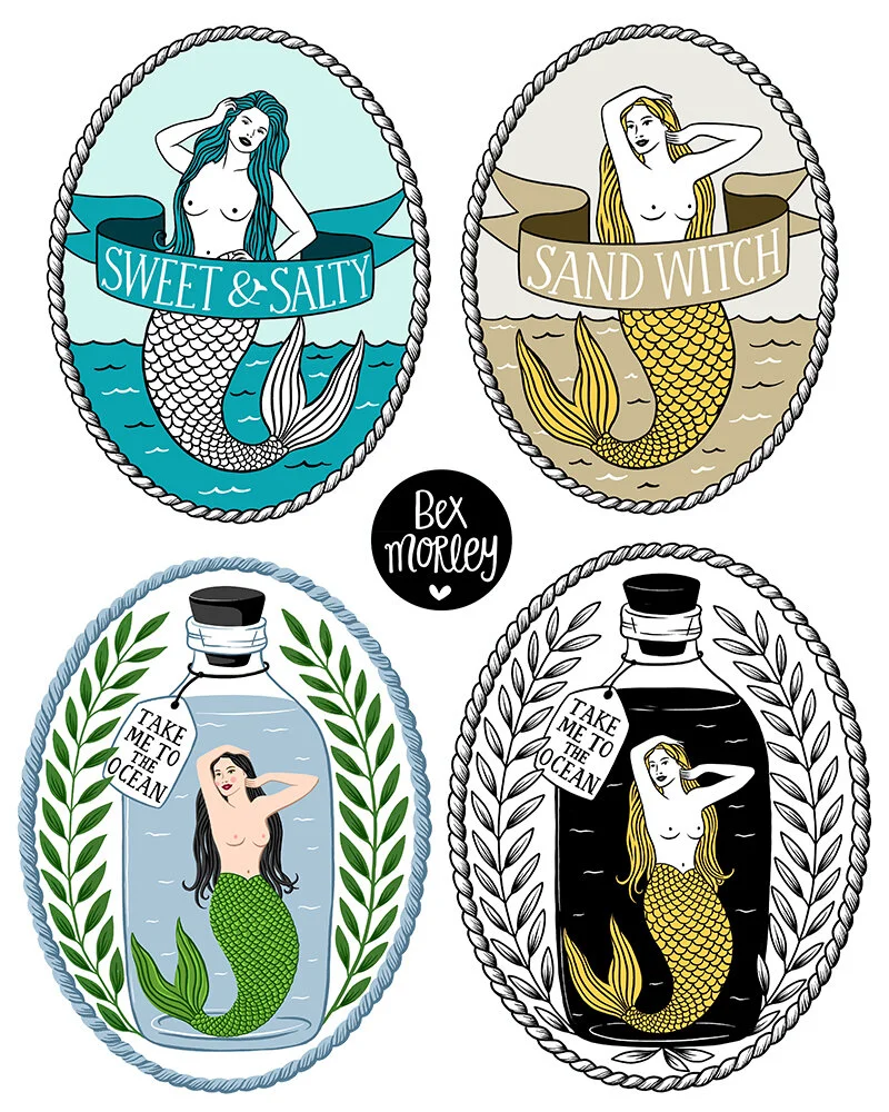 Illustrations and Greeting Card Designs — Bex Morley - Illustration and ...