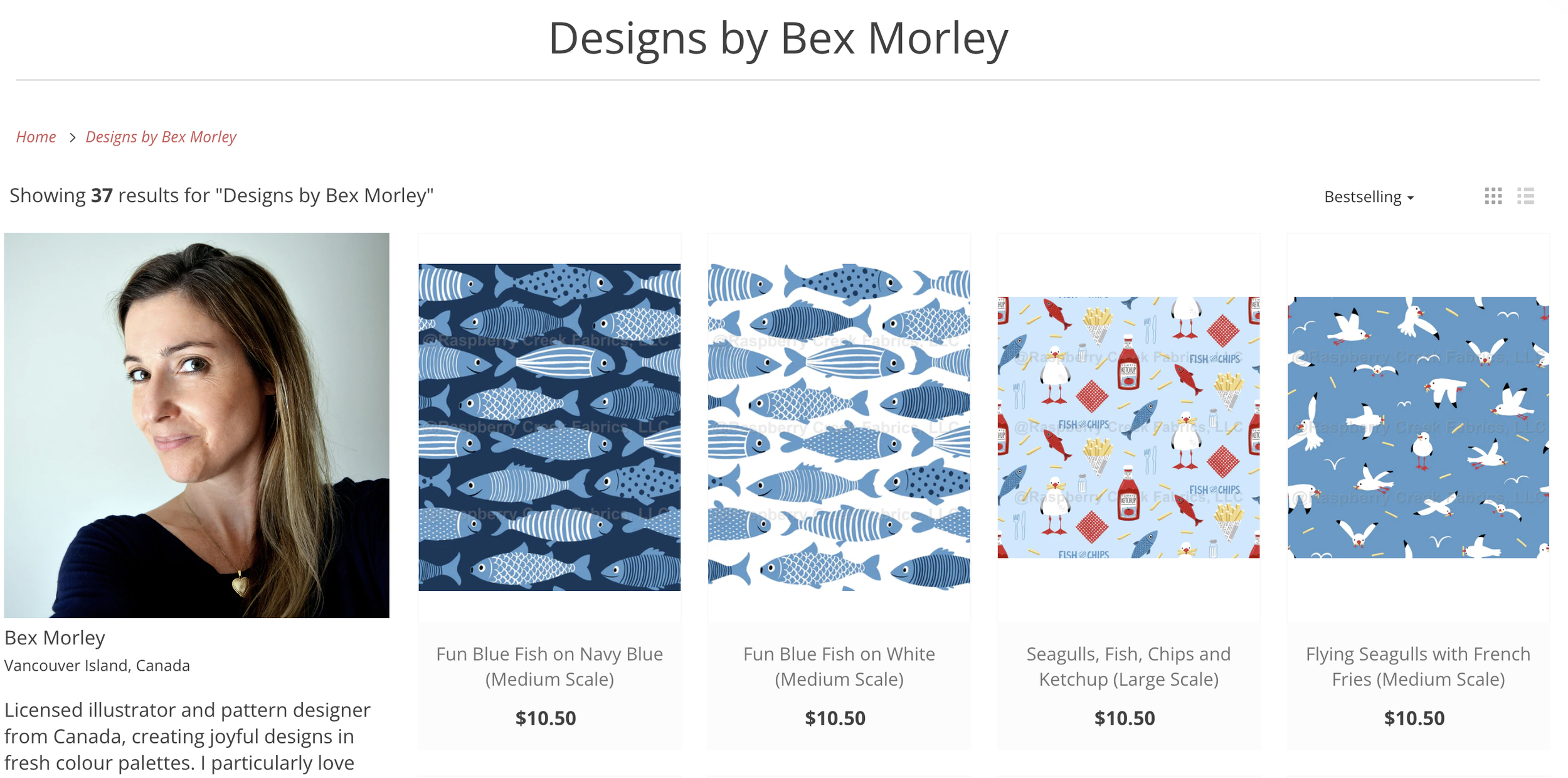 Shop — Bex Morley - Illustration and Pattern Design