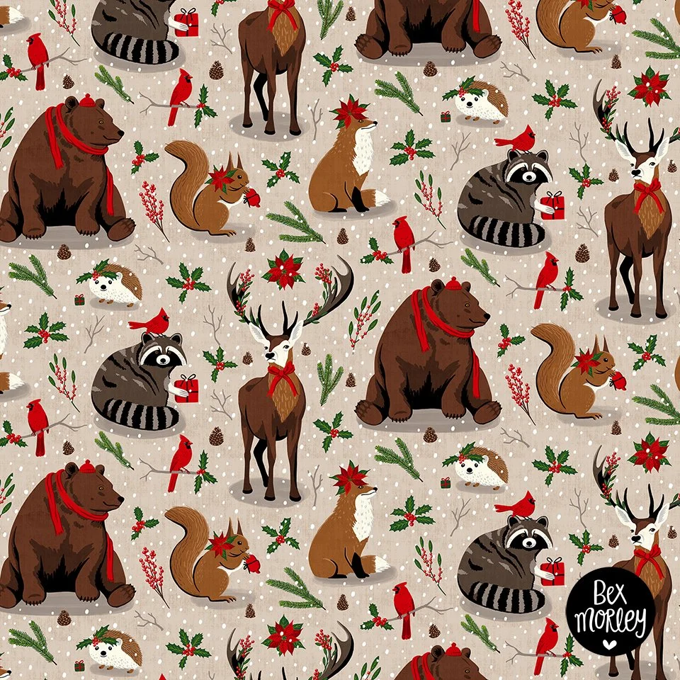 Holiday Art — Bex Morley - Illustration and Pattern Design