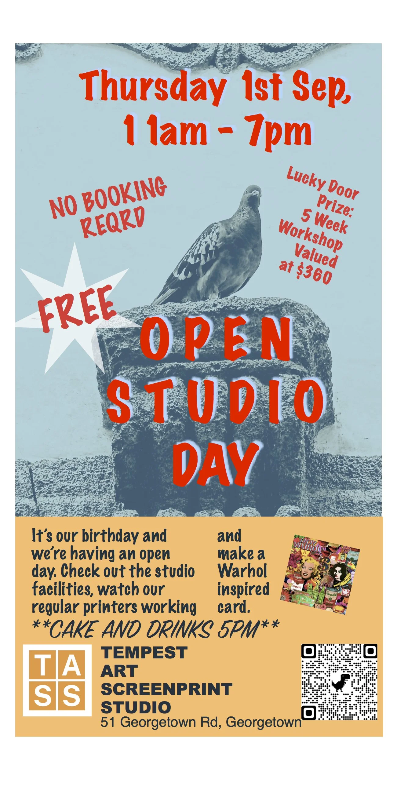 TASS OPEN STUDIO DAY — Hunter Creative Alliance