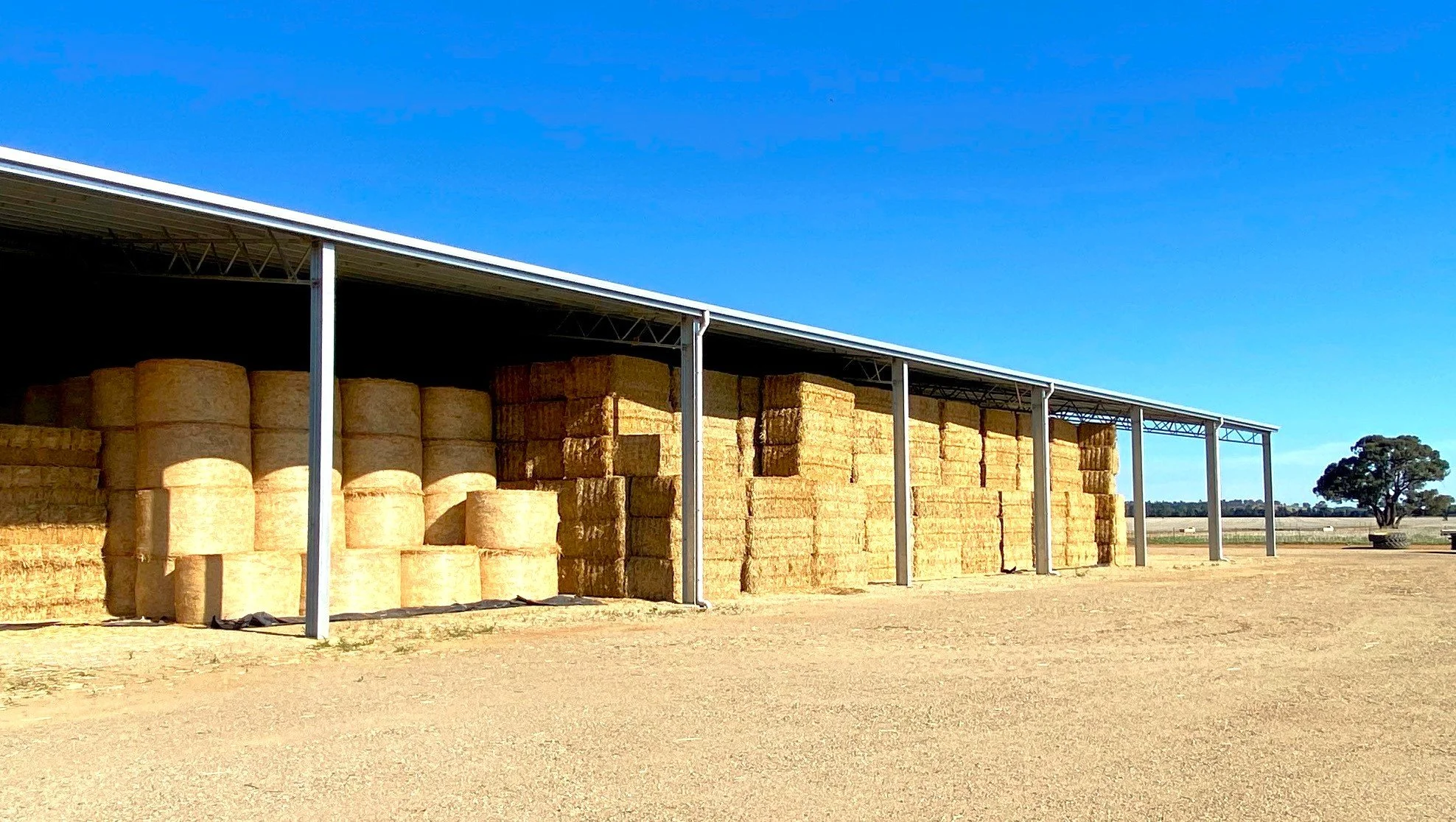 Hay Sheds for Sale Australia | Steel Hay Sheds, Hay Storage Building