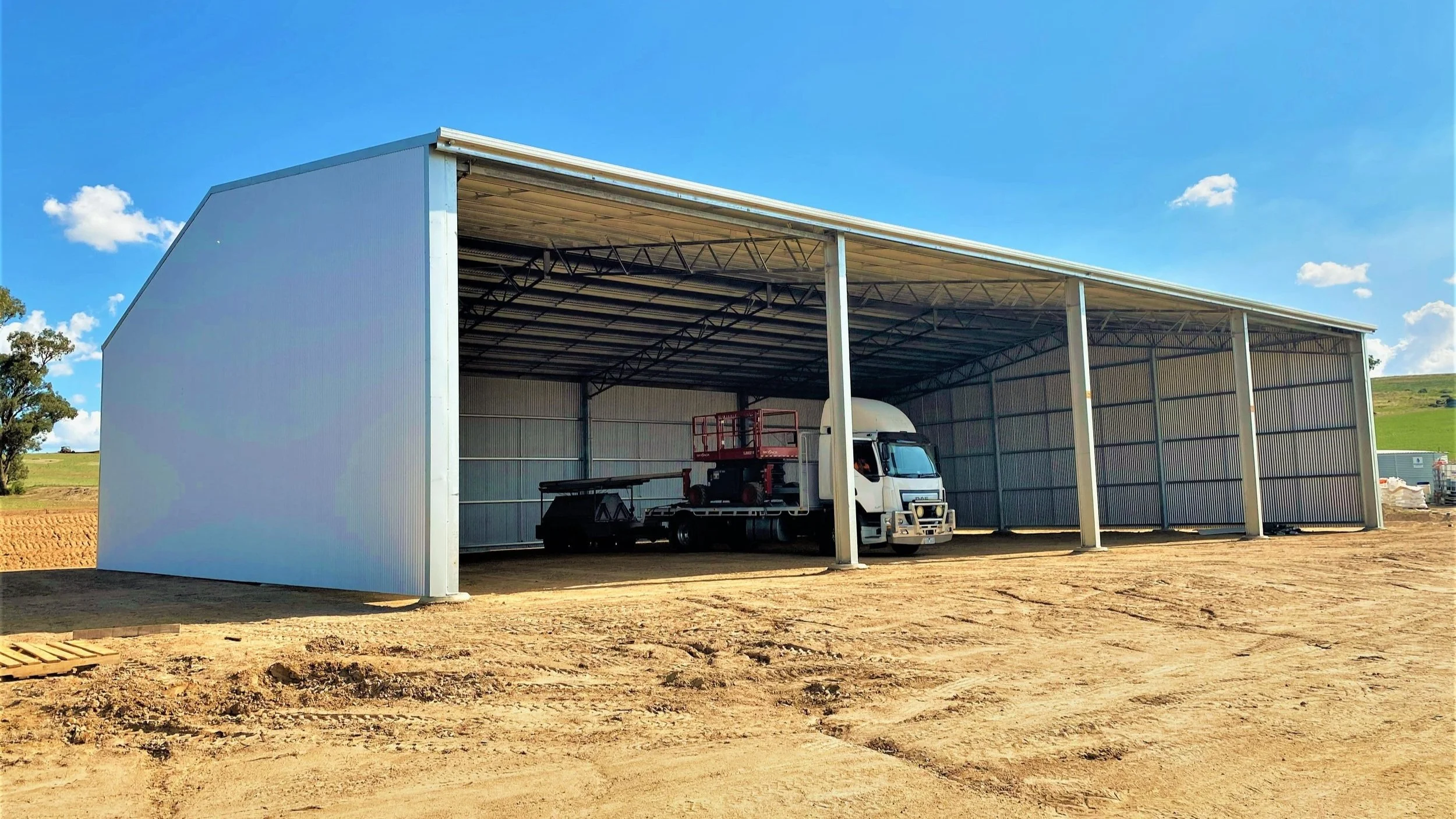 Durable Open Front, Bay Sheds in Australia | Big Steel Sheds