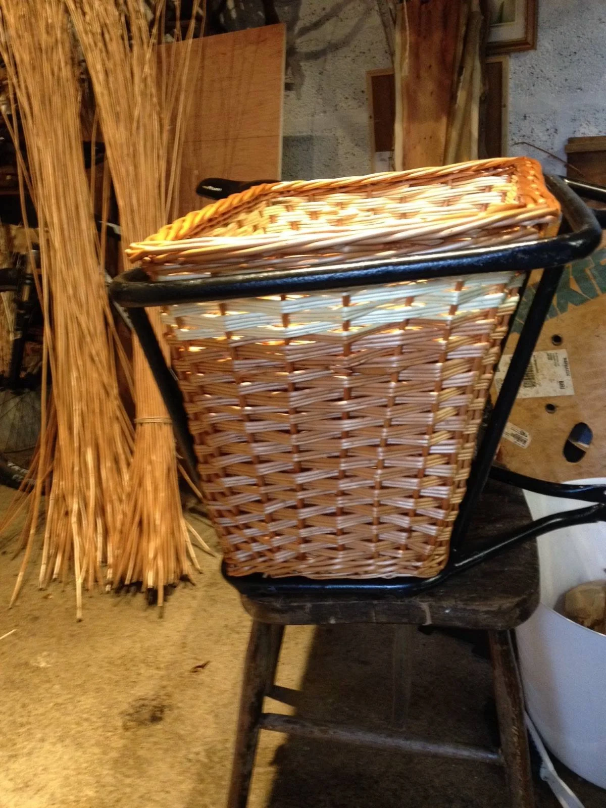bespoke storage baskets — Geoff Travers Basket maker