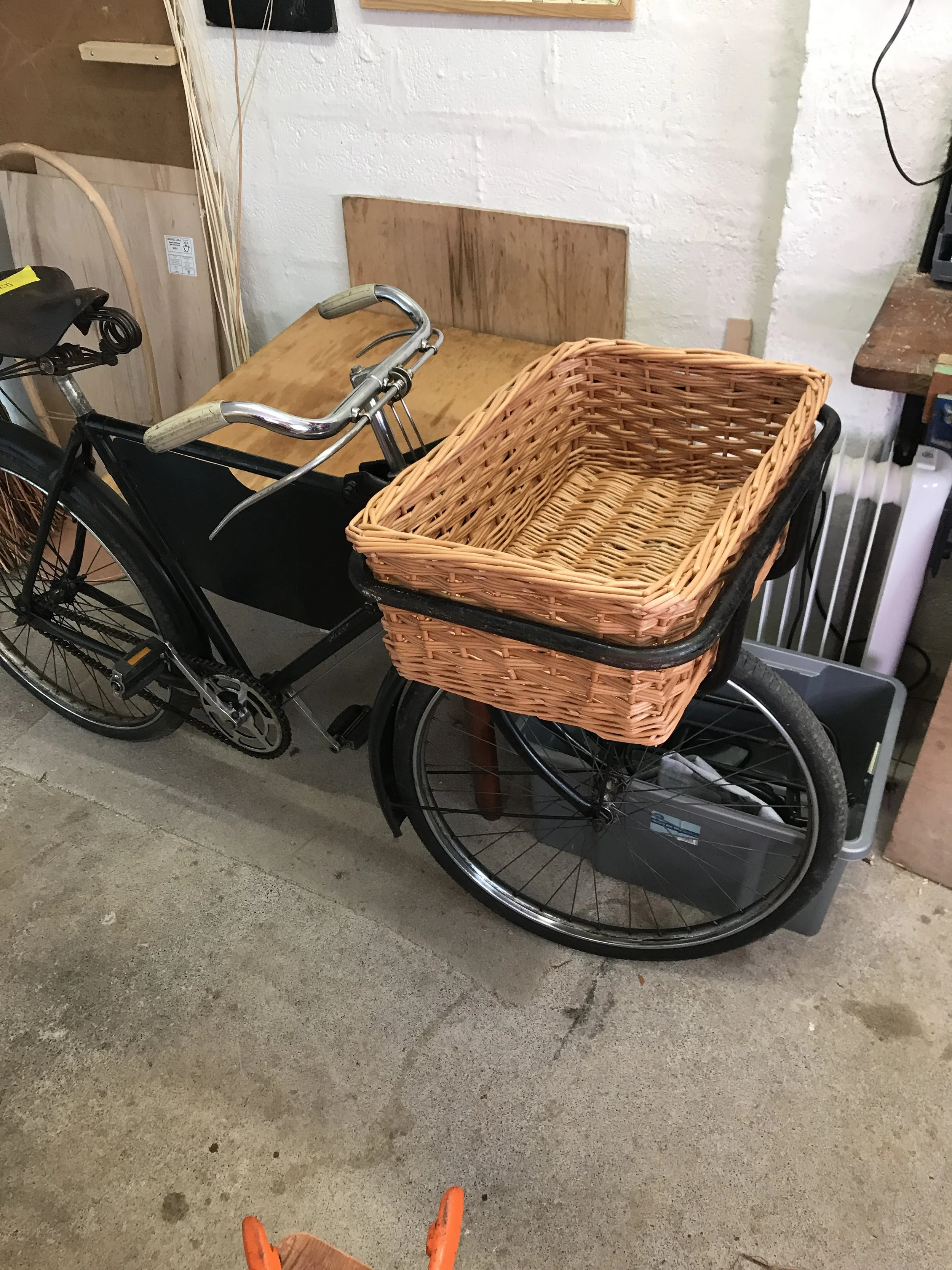 bespoke storage baskets, made to measure — Geoff Travers Basket maker