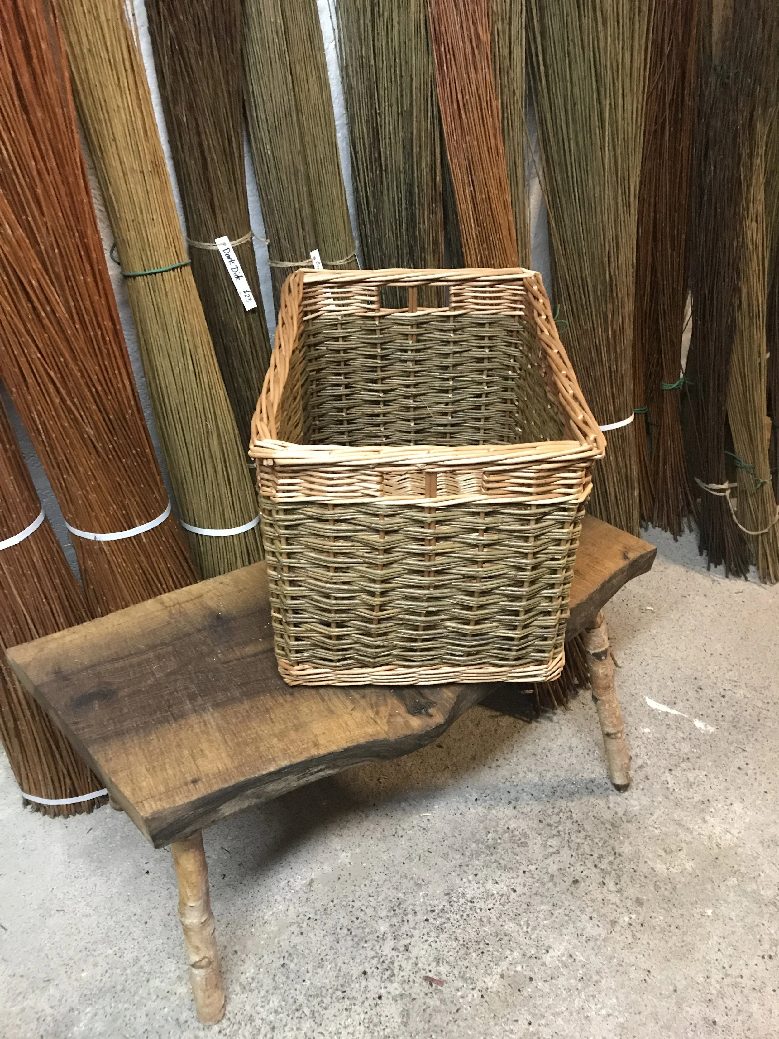 Cider maker's basket. — Geoff Travers Basket maker
