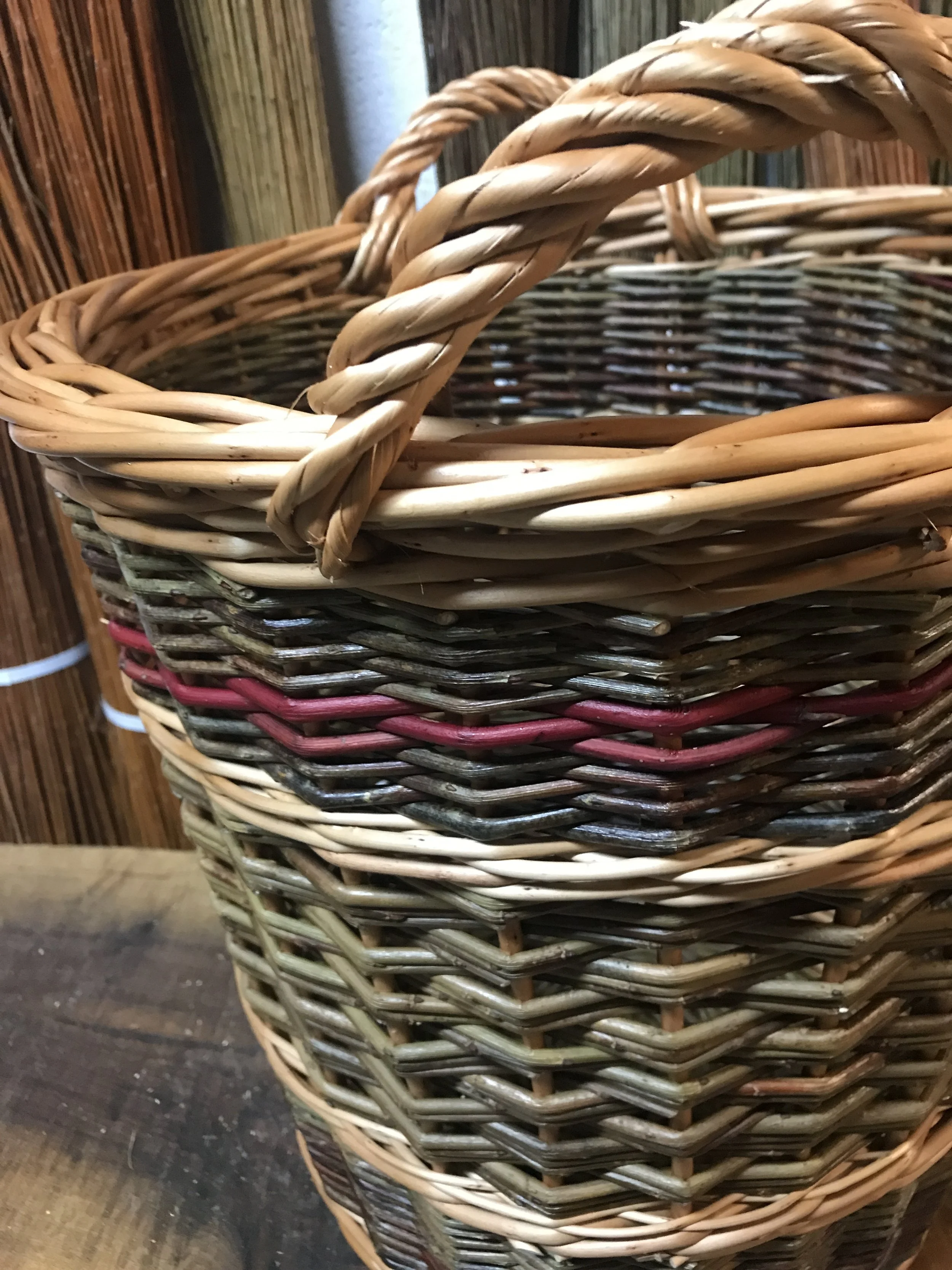 Cider maker's basket. — Geoff Travers Basket maker
