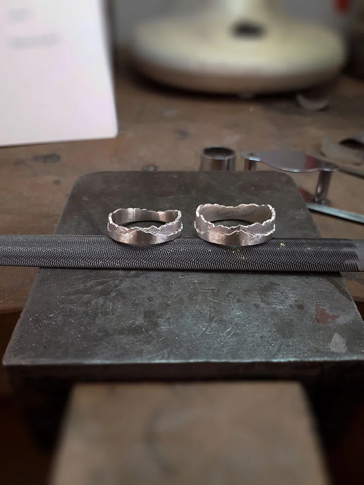 Wedding Rings Inspired by Mountains - Jen Cunningham — Jen Cunningham ...