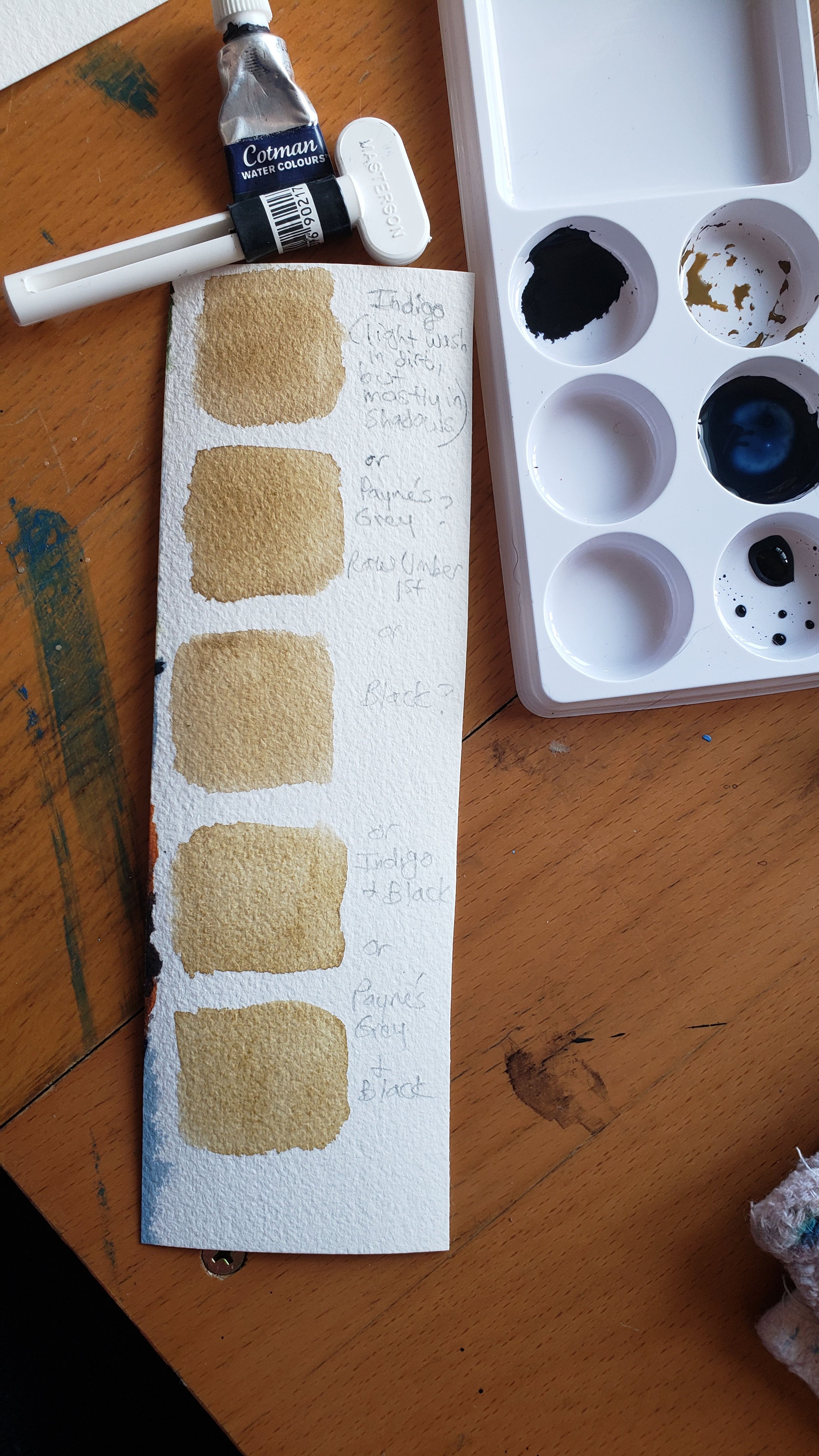 How to Paint Mud, Dirt, and Rock in Watercolors — Nicky Drew