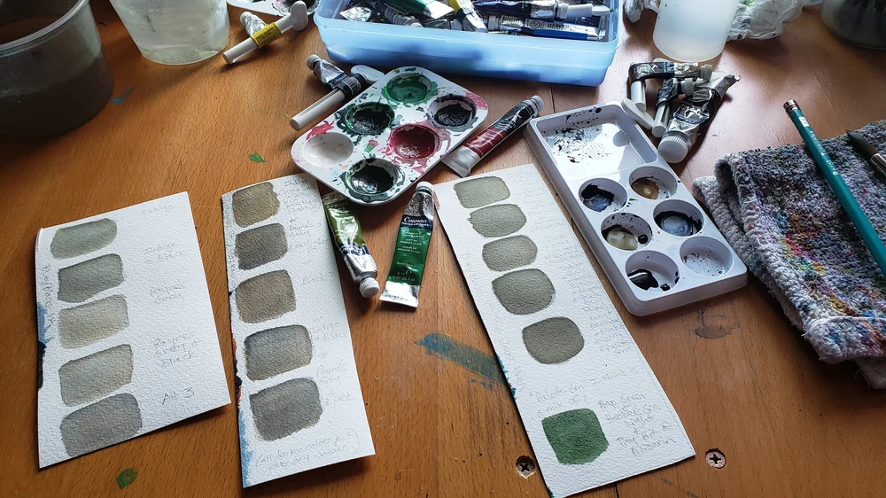 How to Paint Mud, Dirt, and Rock in Watercolors — Nicky Drew