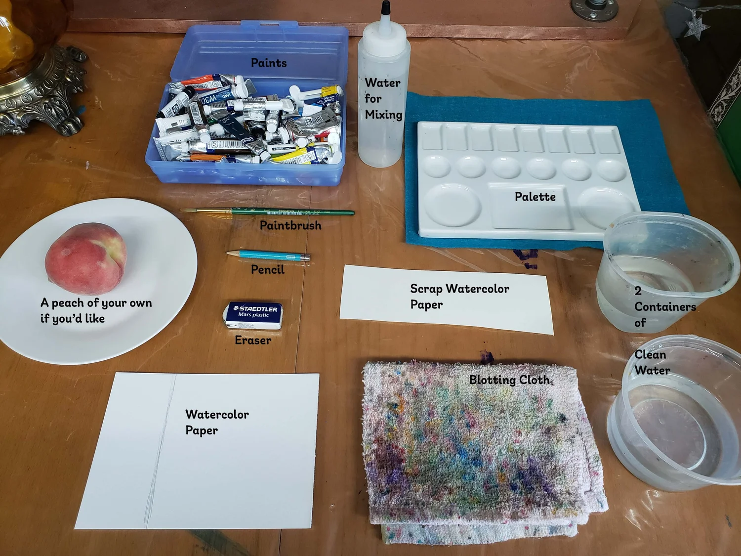 Practice with Me: Let's Paint a Peach! — Nicky Drew