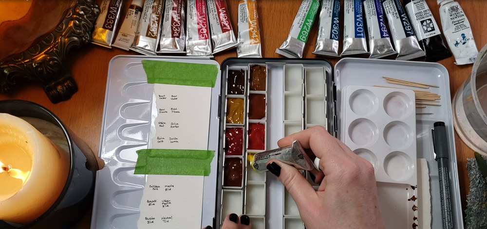 How to Fill Watercolor Pans- including with your own custom colors ...