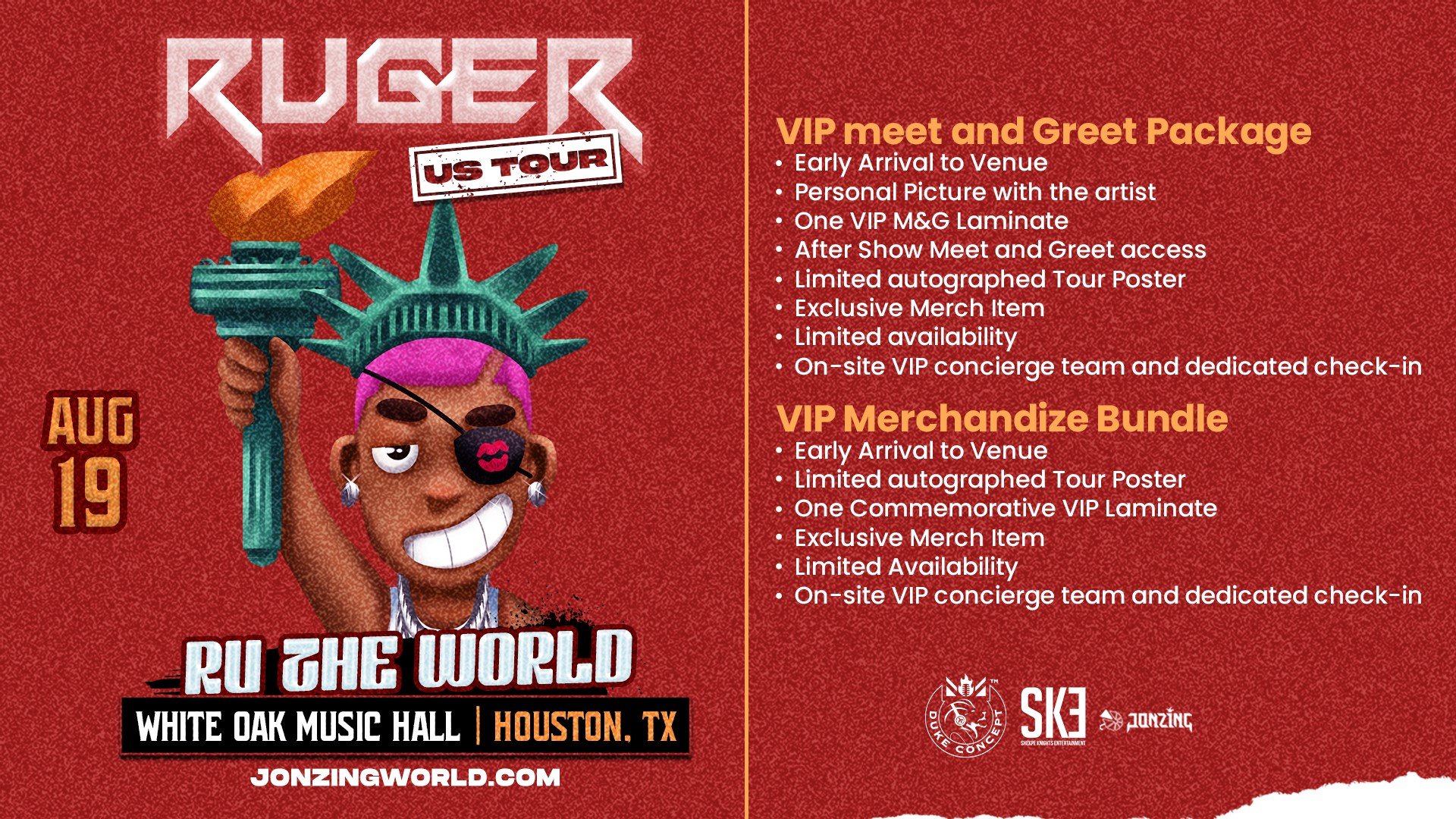 RUGER RU THE WORLD TOUR — SHEKPE KNIGHTS