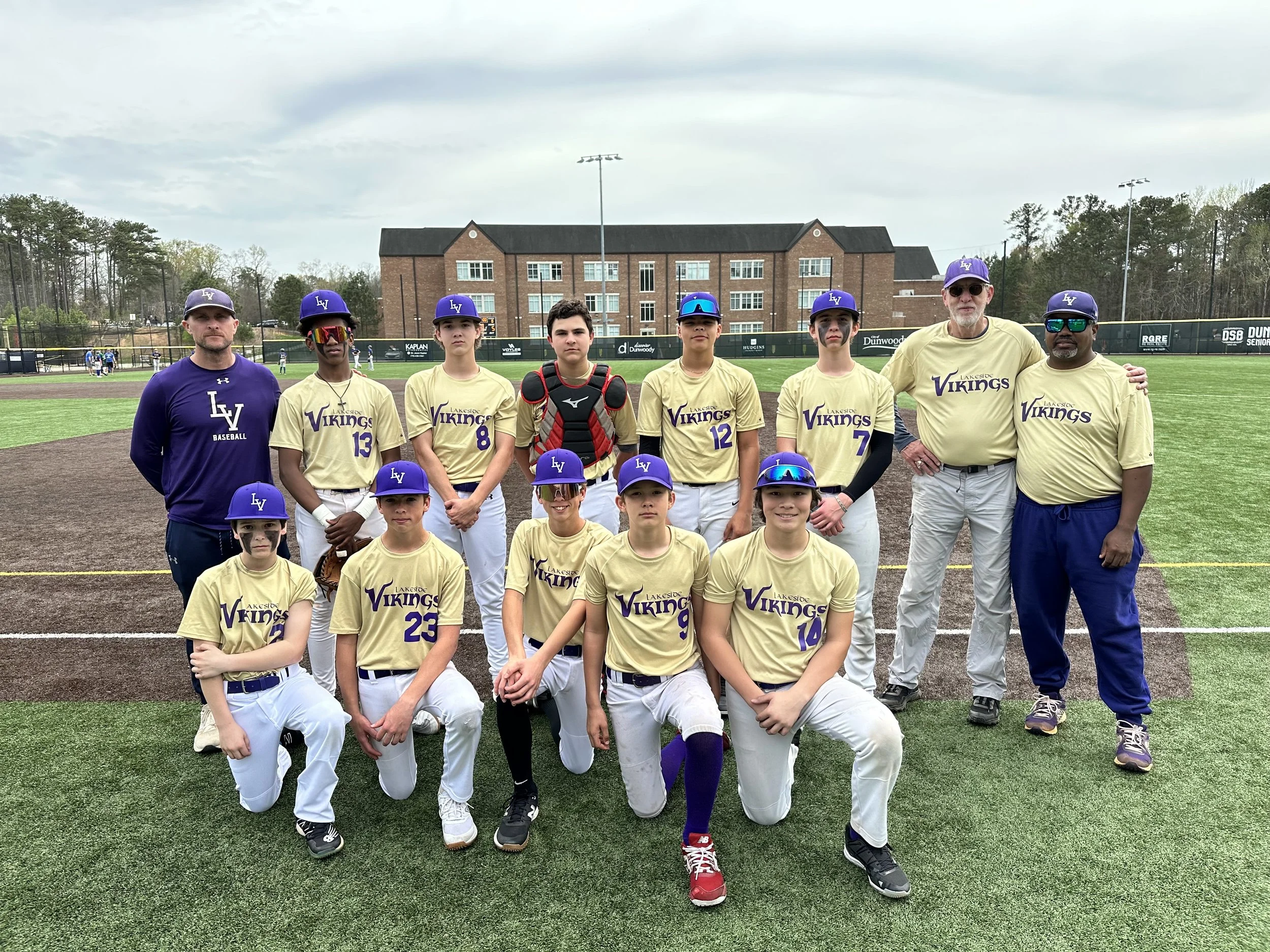 Middle School Gold — Lakeside Baseball