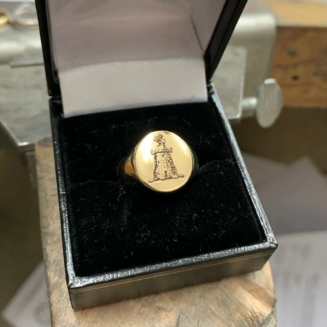 Signet Ring Engraving | Award-Winning Engraving Specialists — Laser ...
