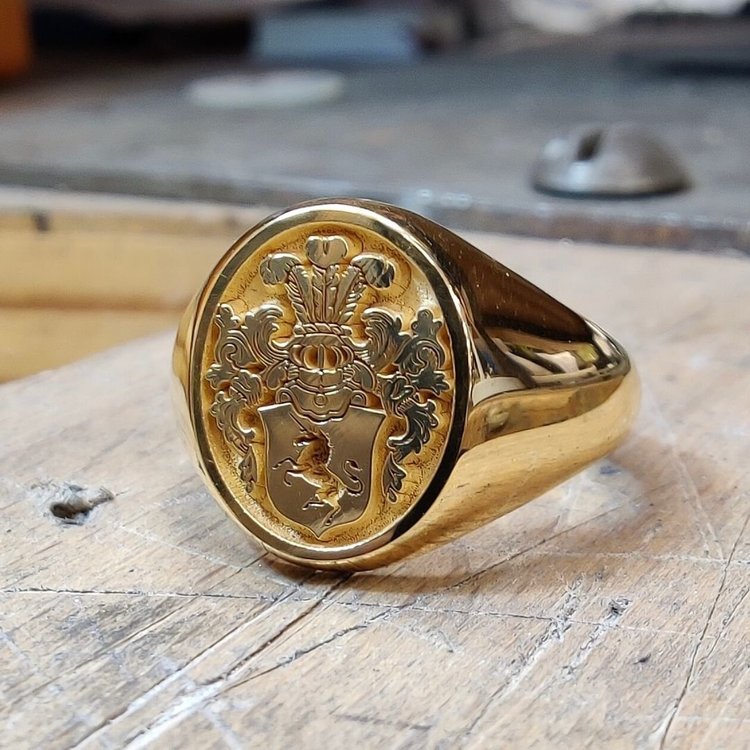 Signet Rings | Hatton Garden, London — Laser Engraving Service
