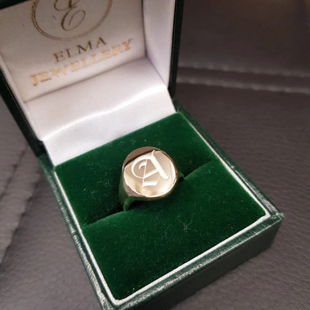 Signet Ring Engraving | Award-Winning Engraving Specialists — Laser ...