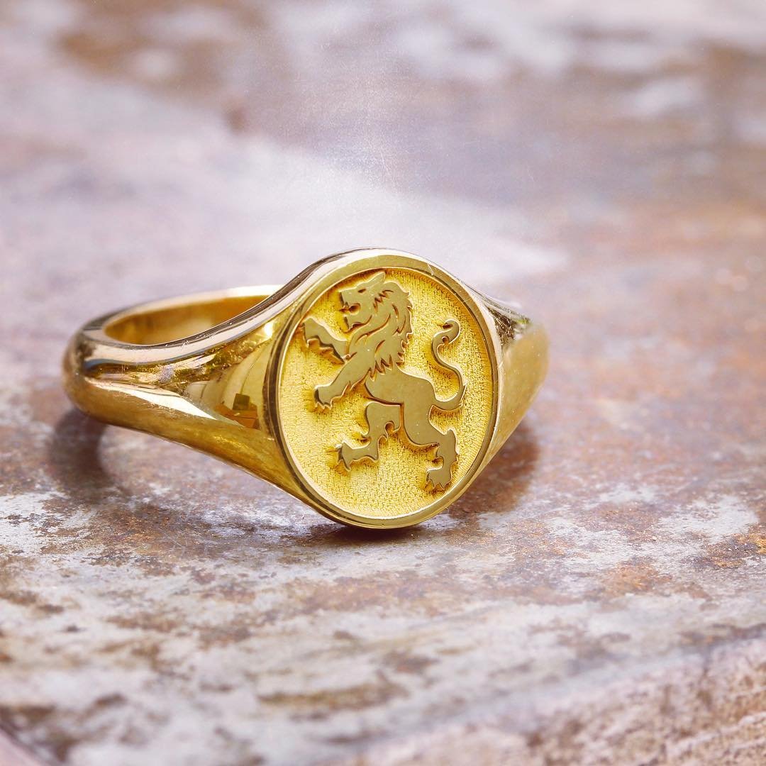 The Different Signet Ring Engraving Options — Laser Engraving Service