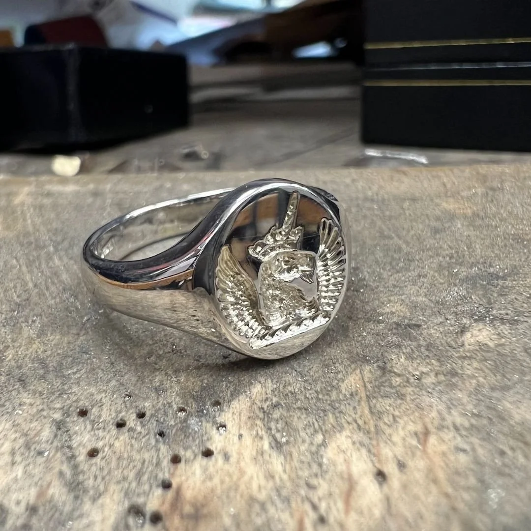 The Different Signet Ring Engraving Options — Laser Engraving Service