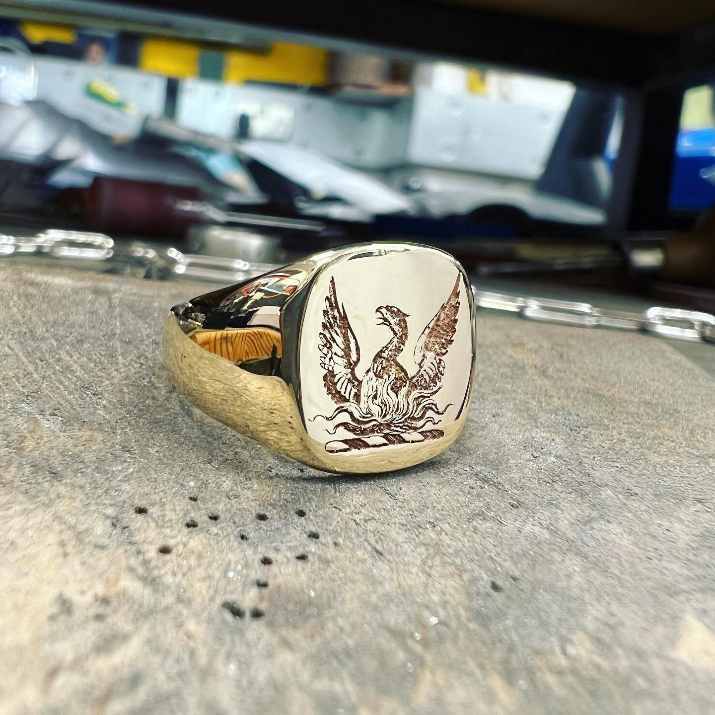 Signet Rings | Hatton Garden, London — Laser Engraving Service