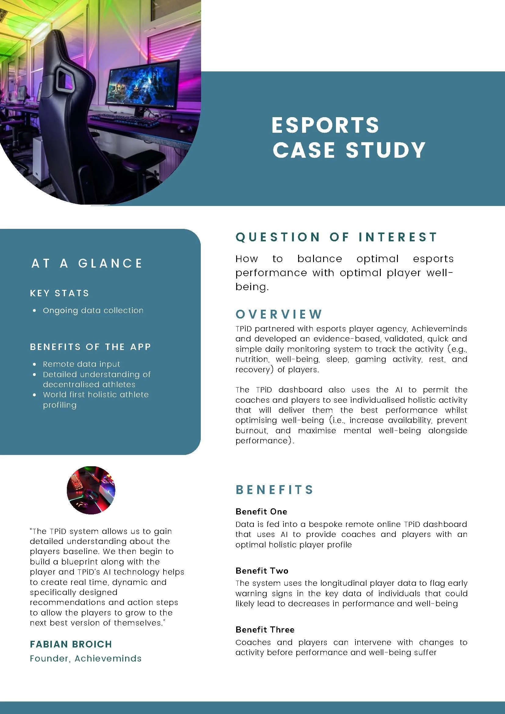 Case Studies — Talent Pathway iD