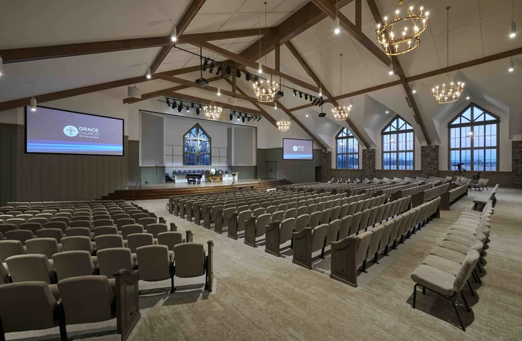 New Campus for Grace Church Bethlehem Features 650-seat Sanctuary, Cafe ...