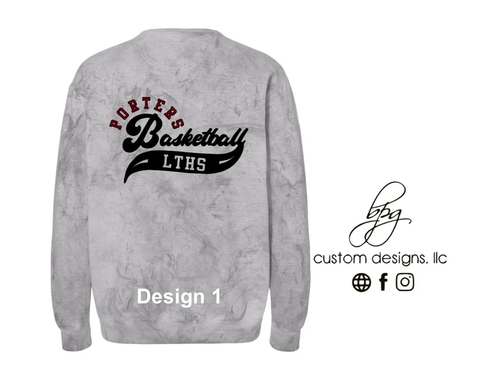 LTHS Basketball Apparel Shirt Spirit Wear — BPG Custom Designs LLC