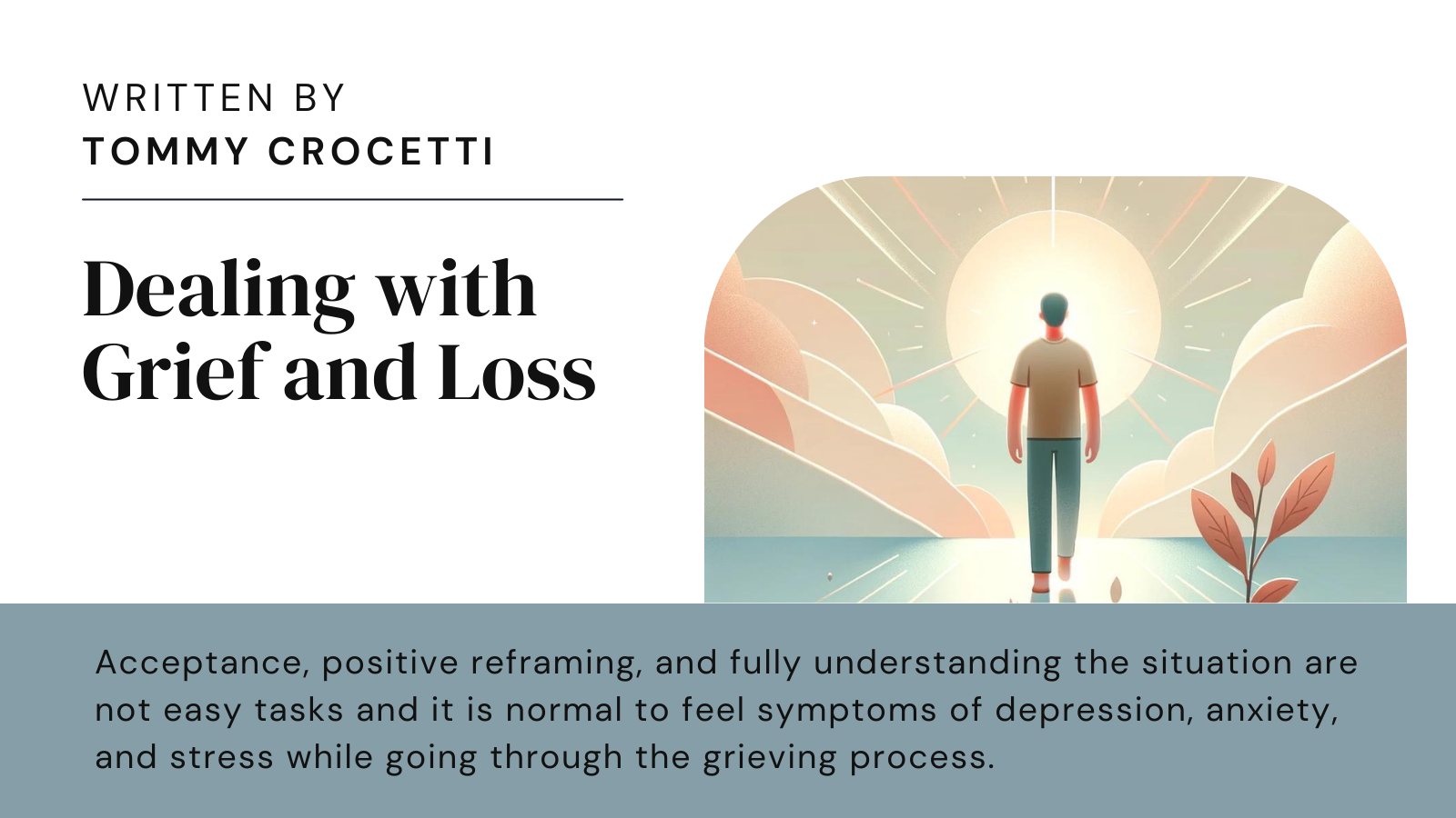 Dealing with Grief and Loss — Maryland Counseling Associates