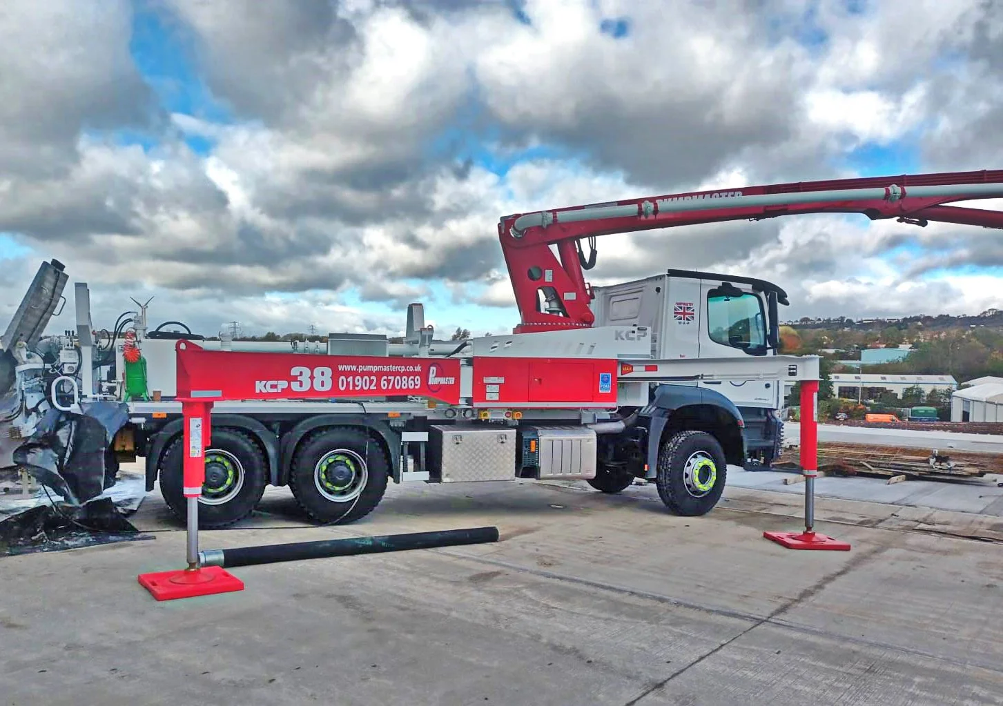 New Euro 6 KCP 38m pump for Liverpool — Pumpmaster