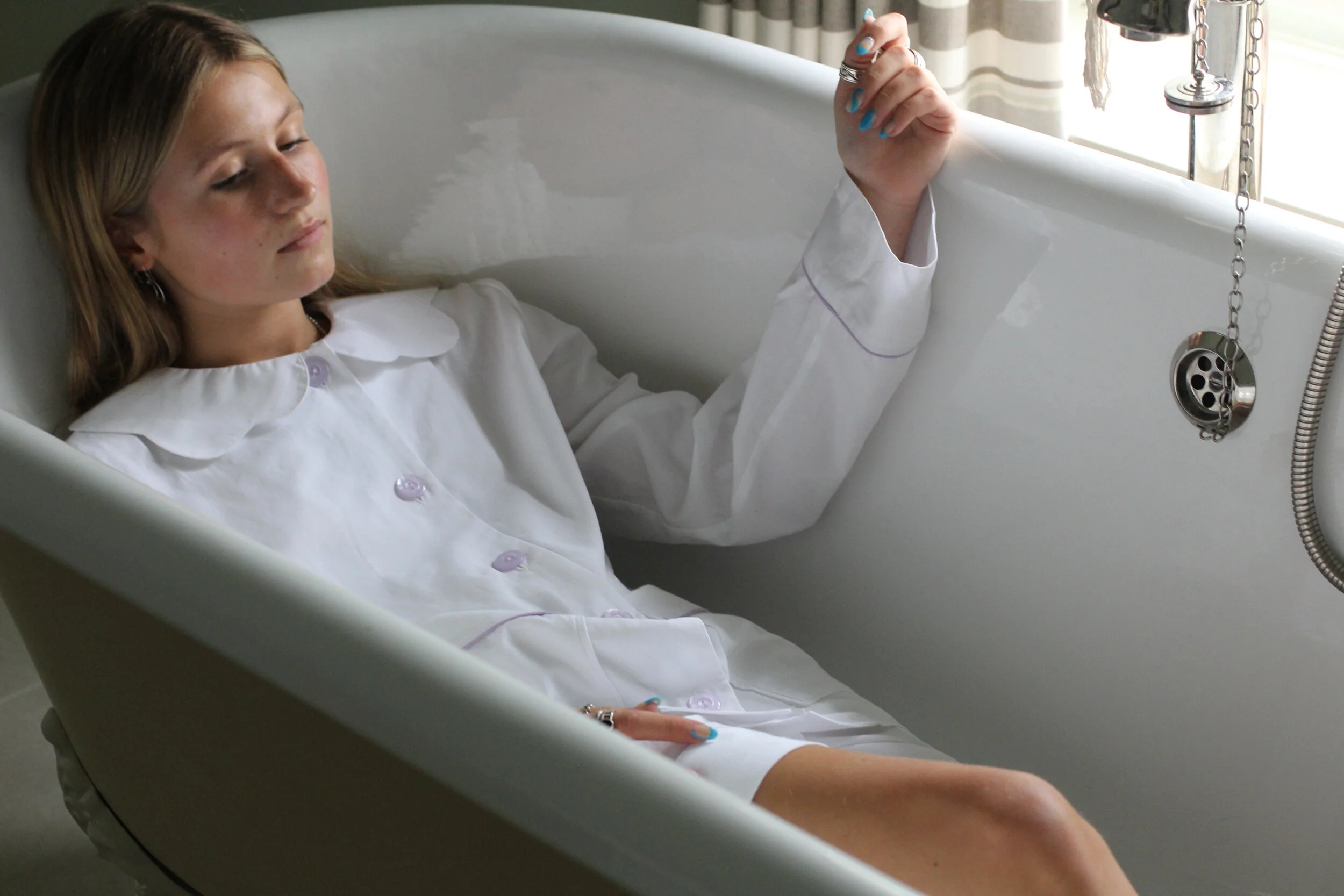 Iris Pyjama Short Set — Hermit London | Repurposed & Recycled Pyjamas